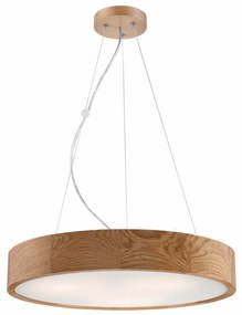 Lamkur Lustr na lanku OAK 3xE27/60W/230V dub ø 47,5 cm - FSC certifikováno LA40509