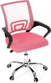 Dětská otočná židle růžová KA-L103 PINK