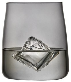 Lyngby Glas Sklenice na vodu Zero 42 cl (4 ks) Smoke