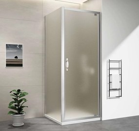 Gelco Sigma Simply - Sprchový kout pivot dveře 90x100 cm, L/P varianta, sklo Brick/chrom GS3899GS4310