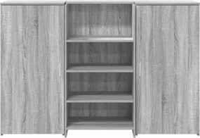 Recepční stůl hnědý dub 155x50x103,5 cm kompozitní dřevo 3324201