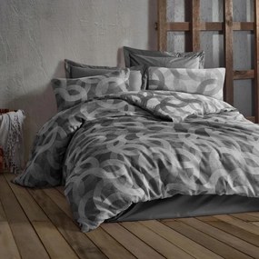 Povlečení Jacquard Spoty GREY/220x200 Cottonlove Darymex
