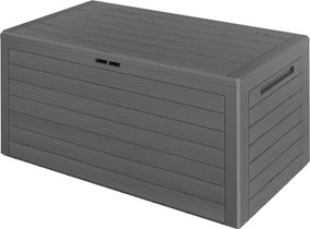 Zahradní úložný box Mosley 280 L šedý