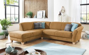 XXXLutz ROHOVÁ SEDAČKA, textil, hořčicově žlutá Sit & More - Sedací soupravy - 000144005336