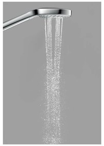 Hansgrohe Croma Select E, ruční sprcha Multi EcoSmart 9 l/min, bílá/chromová, HAN-26811400