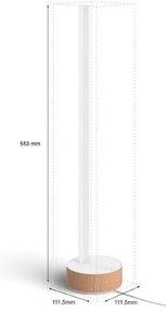 Philips - LED RGBW Stmívatelná stolní lampa Hue SIGNE LED/11,8W/230V 2000-6500K