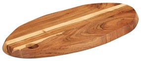 Prkénko na krájení 50 x 25 x 2,5 cm masivní akáciové dřevo - Default Title