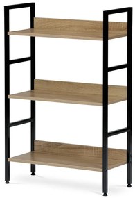 Regál, mdf, hnědá, GD-313 OAK