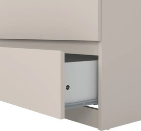 Krémová komoda 77x76x50 cm Naia – Tvilum