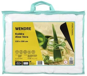 Přikrývka Aloe Vera 220x200 bílá