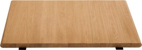 Přídavná deska k jídelnímu stolu v dekoru dubu 45x95 cm Flow – Unique Furniture