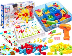 7838_5 DR Vzdělávací puzzle bloky se šroubovákem