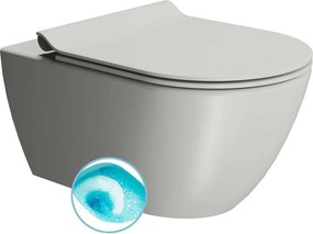 Sapho GSI Color Elements - WC závěsné Pura, splachování Swirlflush, cenere dual-mat 881517