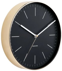 Designové nástěnné hodiny 5695BK Karlsson 28cm
