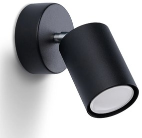 Sollux Lighting Nástěnné svítidlo LEMMI 1 Černá
