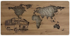 Li-Go "Tatra 815" světelný obraz 230V 120x60cm provedení povrchu: dub světlý