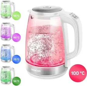 SENCOR SWK 2190WH bílá / Rychlovarná konvice / 2200W / 2L