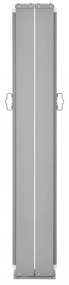 Zatahovací boční markýza 100x600 cm Dekorhome Krémová