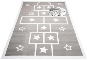 Dětský koberec BABY FH63A FNU šedý