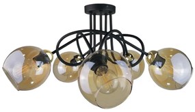 Přisazený lustr VENUS GOLD 5xE27/60W/230V