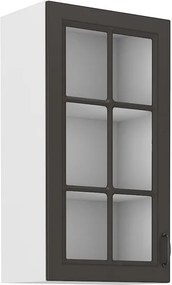 Kuchyňská skříňka Stilo 40 GS-90 1F korpus bílá, dvířka šedá
