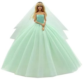 Šatičky  a botičky pro panenky Barbie (30 cm) Barva: Q