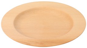 ČistéDřevo Stylový dřevěný talíř malý