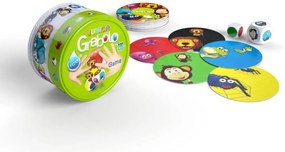 Grabolo junior společenská hra v plechové krabičce 9x9x5cm 8ks v boxu STRAGOO