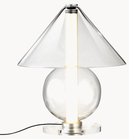 Stmívatelná ručně vyrobená stolní LED lampa Fragile