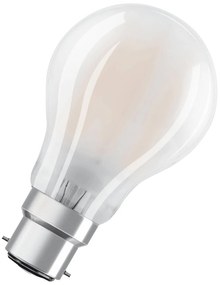 OSRAM LED žárovka B22d Classic 827 6,5W 3ks matná