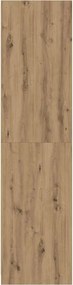 Šatní skříň dub artisan 50 x 50 x 200 cm kompozitní dřevo 3307719