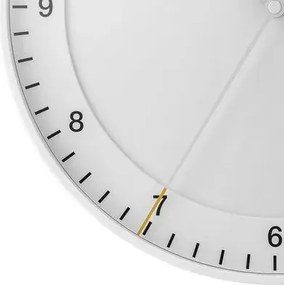 Braun BC17 bílá / Nástěnné hodiny / Analogové / DCF (Rádiem řízené) /