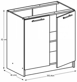 Spodní skříňka FABIANA S - 80 Tempo Kondela