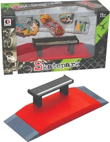 SPARKYS Fingerboard skatepark s lavičkou / Sada / od 9 let