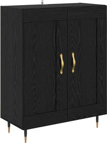 Vysoký bufet Černý dub 69,5 x 34 x 90 cm Kompozitní dřevo 3402757