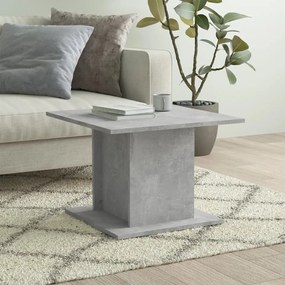 Konferenční stolek betonově šedý 55,5 x 55,5 x 40 cm kompozit