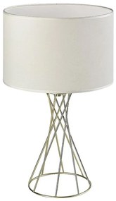 Rabalux 74081 - Stolní lampa NIVRA 1xE27/40W/230V zlatá/bílá