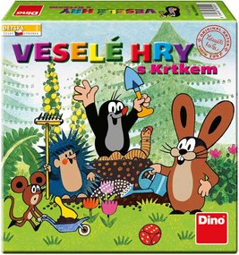 DINO Hra Veselé hry s Krtkem (Krteček) set 5 her 5v1 *SPOLEČENSKÉ HRY* dn623590