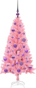 Vánoční stromeček Růžová 120 cm PVC 3396413