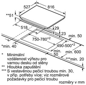 Bosch PXY875DE3E Indukční varná deska