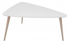 Nábytkáři BRW stolek TRIANGO S  bílý/dub sonoma (TX098/TX069)