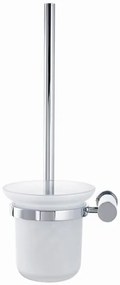 Duravit D-Code - WC štětka nástěnná, matné sklo/chrom 0099271000