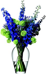 LSA Flower Bouquet  skleněná váza 35cm čirá, Handmade