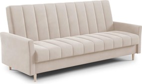 Eka Rozkládací pohovka SANY, 227cm Výběr nohou: Bílé, Barva látky: Šedá (Kronos 15)