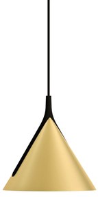 Axolight Jewel mono, zlato/černé závěsné svítidlo pro zapuštění, 1x6,5W LED 3000K, prům. 9cm