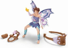 Schleich 42108 bayla postroj na koně + víla limeya