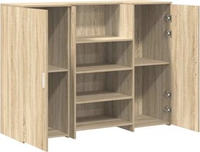 Recepční stůl dub sonoma 135x50x103,5 cm kompozitní dřevo 3324189