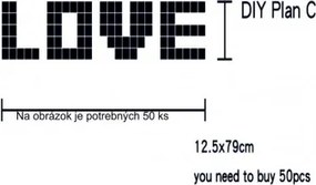 Nálepky na stěnu samolepky srdce I SENTOP FA-501 FA501