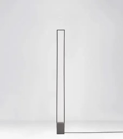 Moderní stojací lampa Lithos Černá