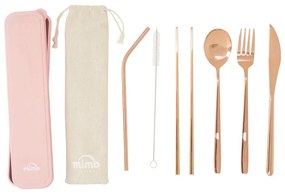 Nerezový příbor v měděné barvě 6 ks Mimo – Premier Housewares